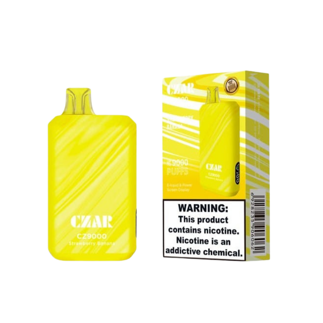 CZAR CZ9000 Vape Disposable (9,000 Puffs) Sleek Design High-Performance ...