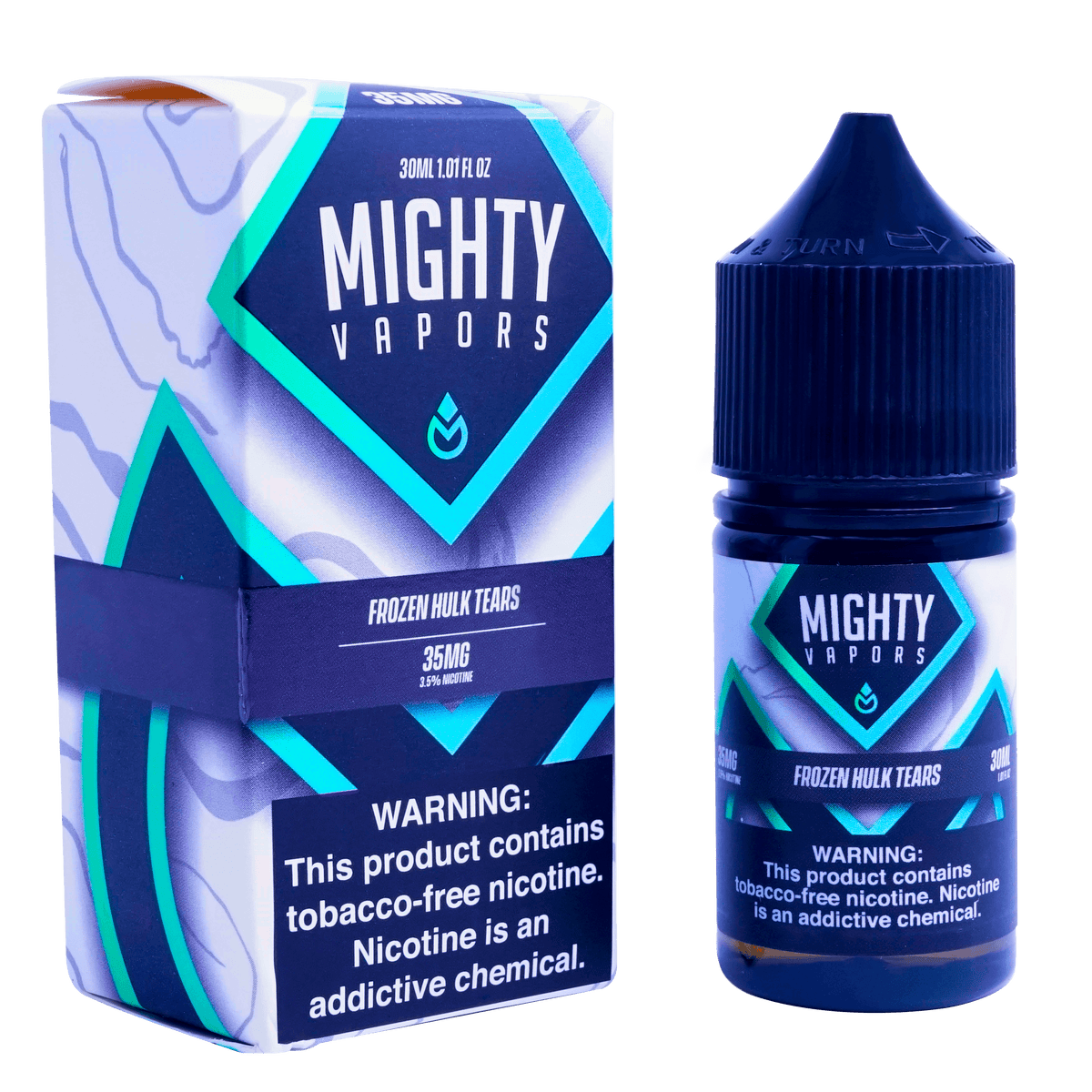 Frozen Hulk Tears TFN Salt Nic by Mighty Vapors (30ml) | Eliquidstop