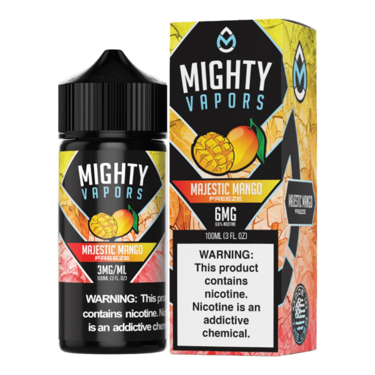 Frozen Majestic Mango By Mighty Vapors E-Liquid (60ml) (100ml ...