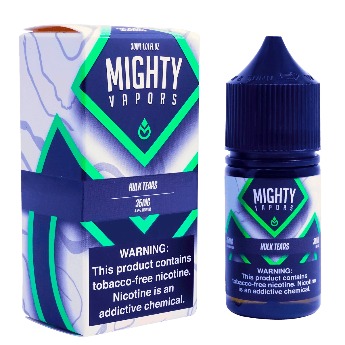 Hulk Tears TFN Salt Nic by Mighty Vapors (30ml) | Eliquidstop