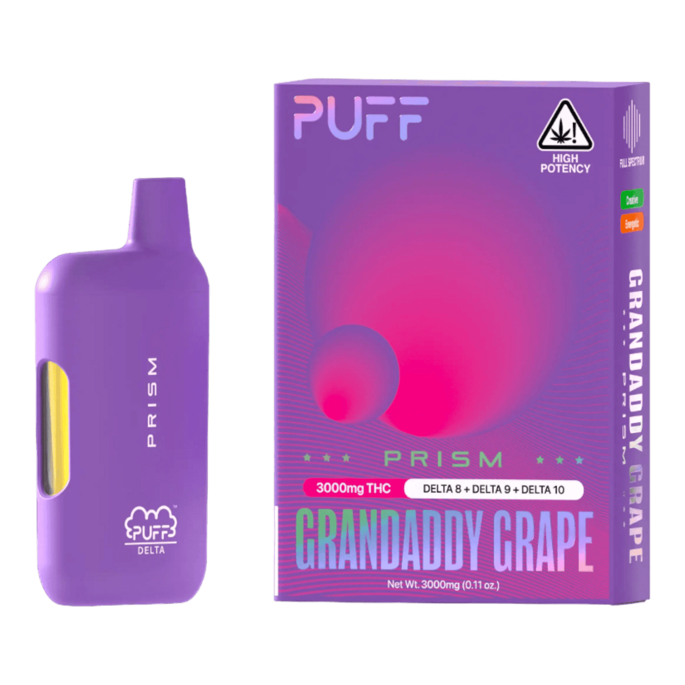 PUFF DELTA THC Vape Disposables by PUFF BAR | Eliquidstop