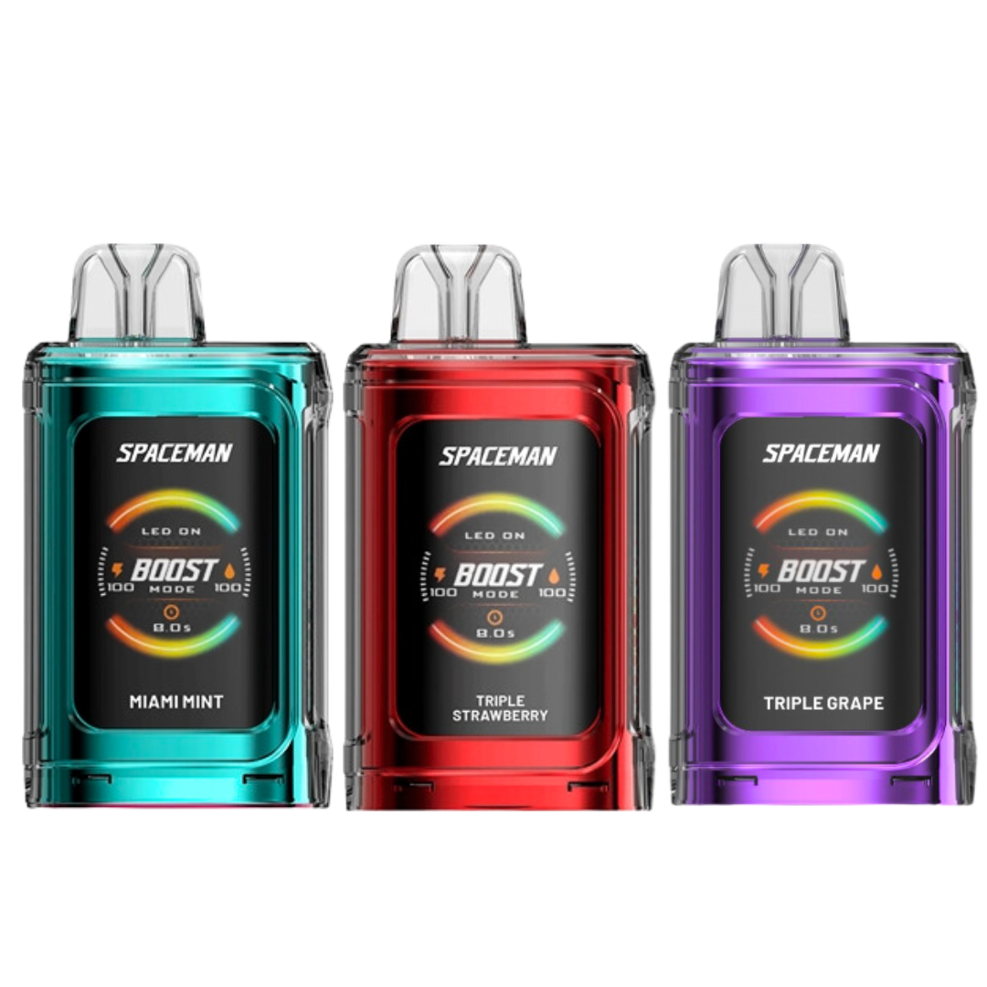 SMOK Spaceman Prism 20k (20,000 PUFFS) Vape Disposable 1.77inch Screen ...