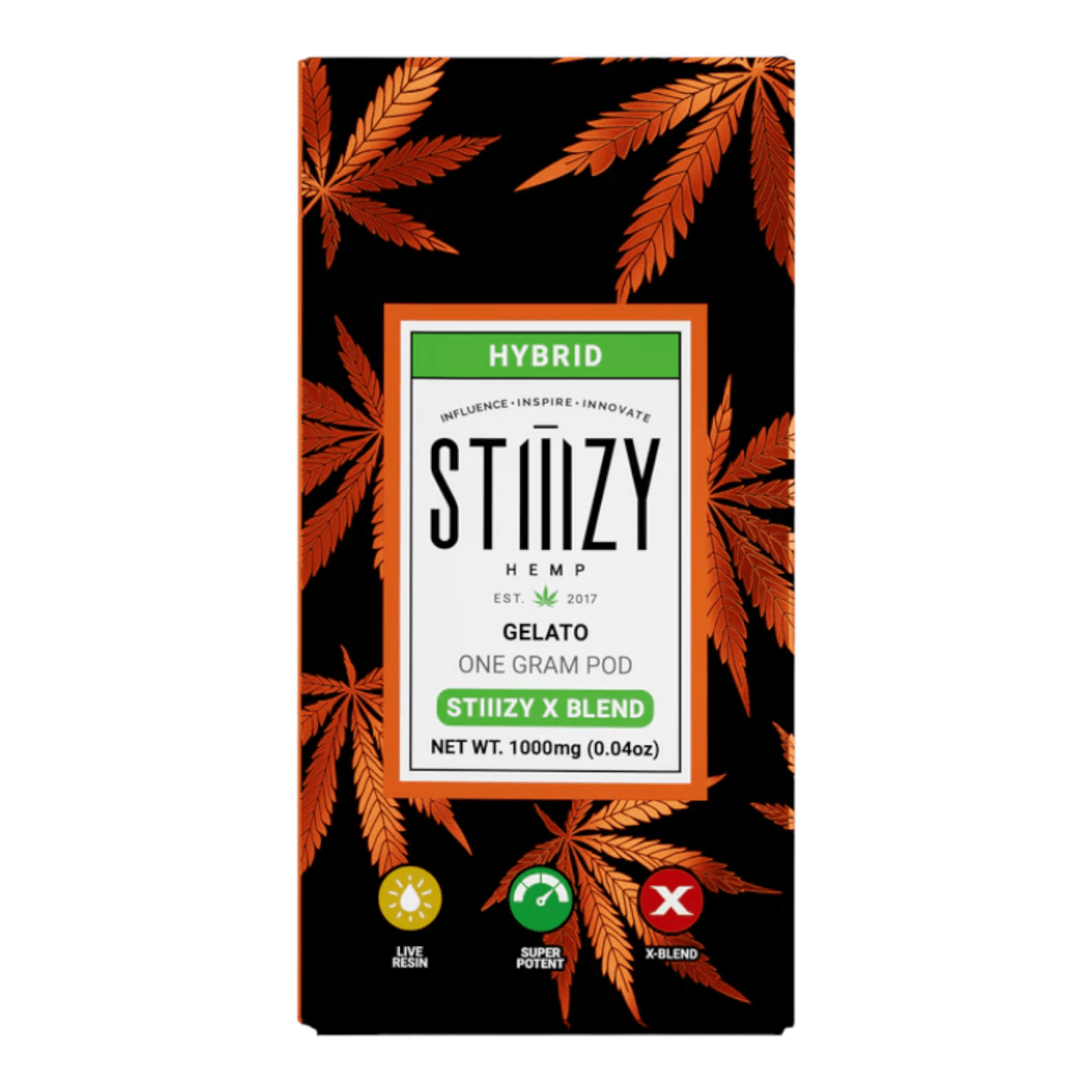 STIIIZY X-Blend Pods by STIIIZY | HEMP | 1 Gram Pod | STIIIZY — Eliquidstop