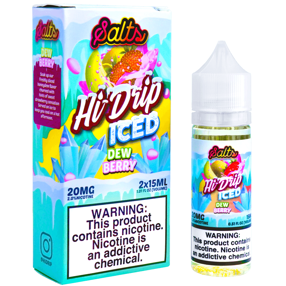 ICED Dewberry Salt Nic by HI-DRIP Salts (30ml) | Eliquidstop
